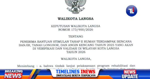 Pemko Langsa Umumkan Daftar Penerima Bantuan Korban Banjir Tahap II ...