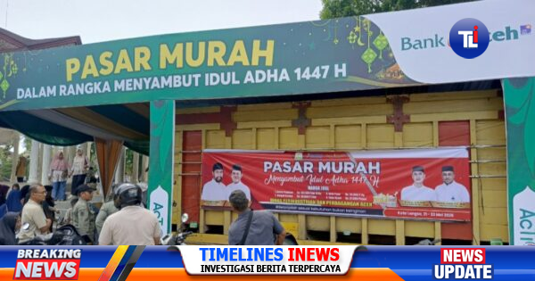 Pasar Murah Hadir di Kota Langsa, Bantu Stabilkan Harga Jelang Idul ...