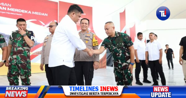 Lapangan Merdeka Medan Resmi Dibuka Kembali Usai Revitalisasi ...