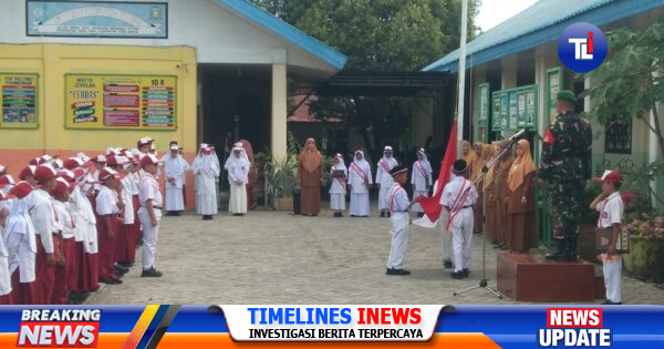 Sertu M. Sueb Jadi Pembina Upacara, Aisya Saqila Zahara Terima Piagam ...